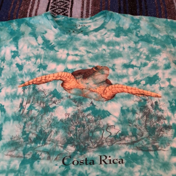Tie Dye | Shirts | Classic Costa Rica Sea Life Tie Dye Tee Shirt | Poshmark